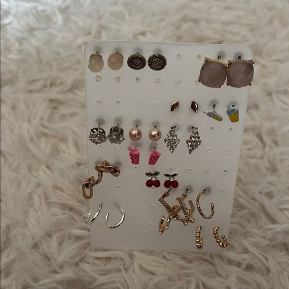 Jewelry | Nwot Elegant Gold And Silver Earring Set | Poshmark